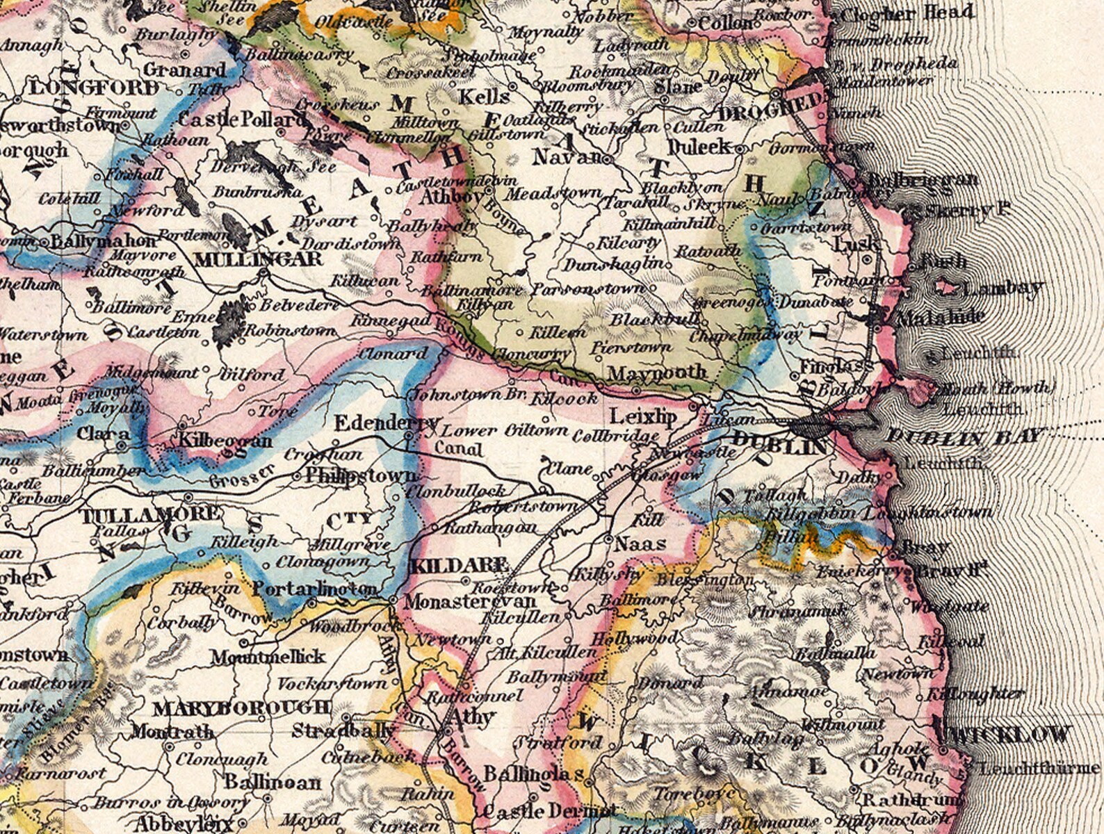 Old Map of Ireland Archival Reproduction Ireland Map - Etsy