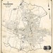 Raleigh Map Old Map of Raleigh From 1928, Fine Print on Paper or Canvas ...