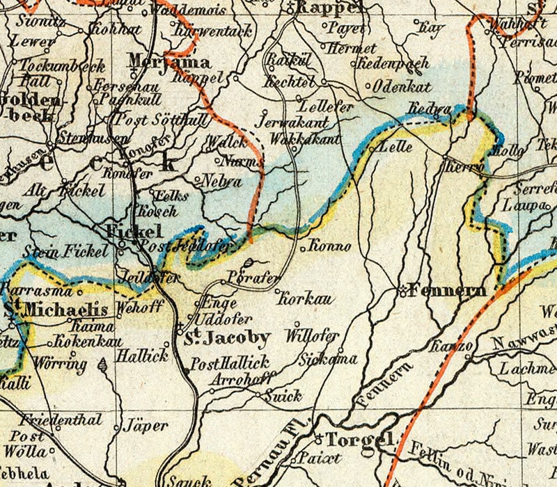 Old Map of Eastland and Livland Map of Estonia and Latvia - Etsy