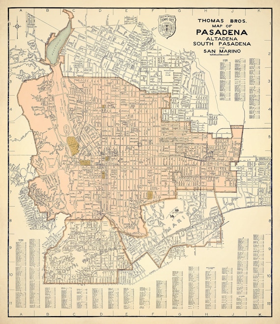 Map Of Old Pasadena Restaurants 5 Awesome Places To Shop In Pasadena