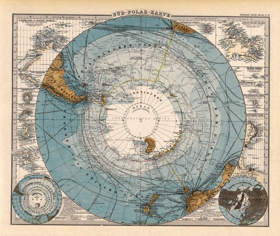 South Pole Map
