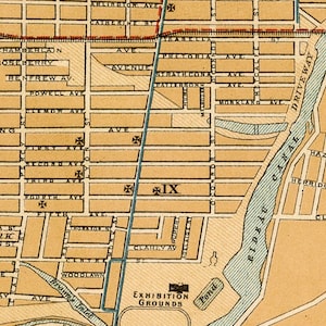 Old Map of Ottawa, Historical Map Reproduction on Paper or Canvas - Etsy