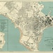 Dakar Map - Old Map of Dakar Reproduction - Archival Print on Paper or ...