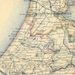 Netherlands Wall Map - Old Map of Holland Giclee Reproduction ...