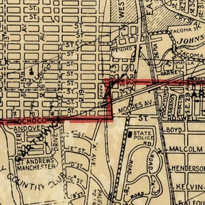 Portland Map Old Map of Portland oregon Large Map of Portland ...