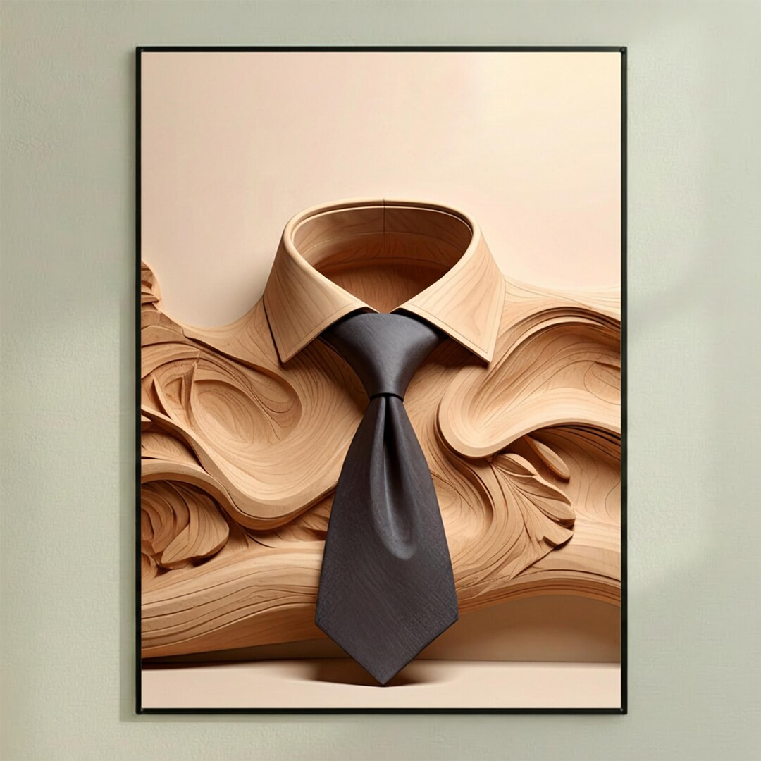 Printable Poster - Abstract Necktie - Digital Download - Etsy