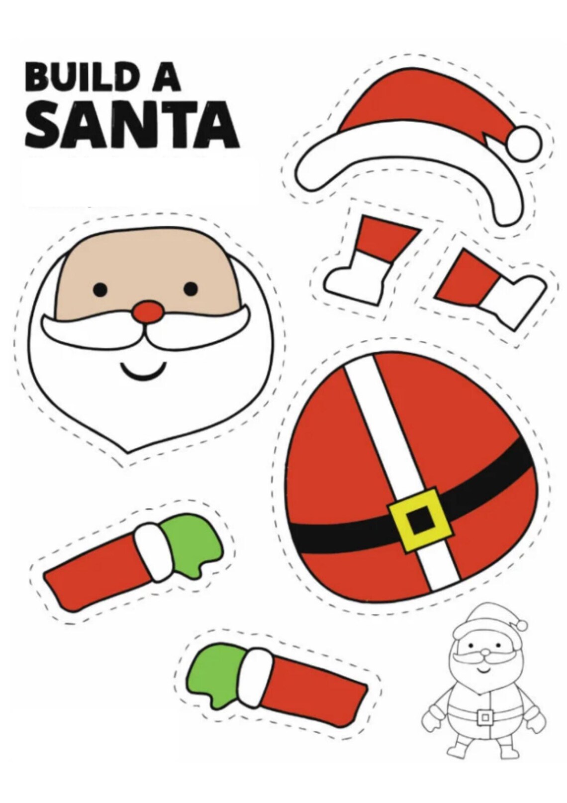 Christmas Eve Activity Pack – Printable Games for Kids - Instant ...