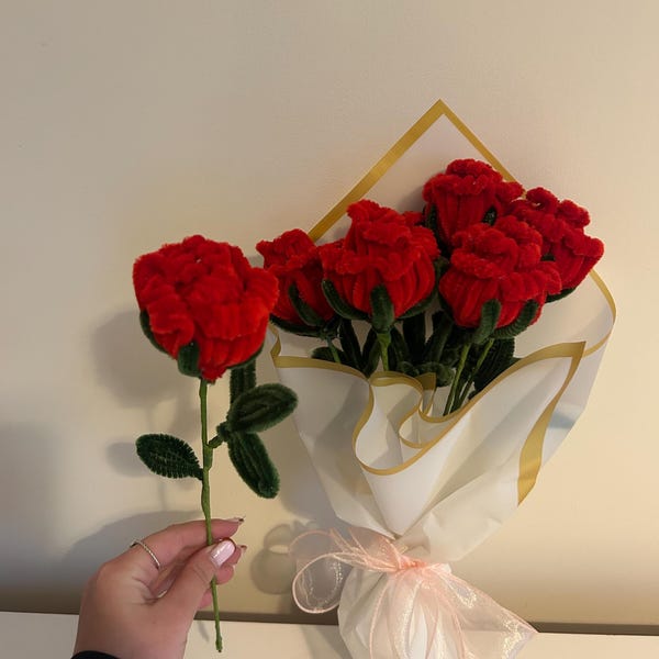 Pipecleaner Flower Kits Etsy