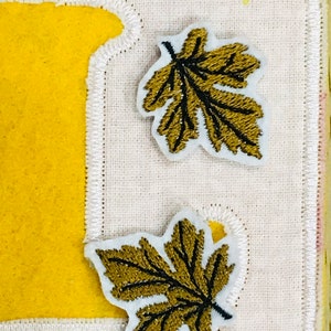 Mini Leaf Embroidery Design, Small Leaf Machine Embroidery Designs ...