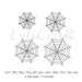 Mini Spider Web Embroidery Design, Small Spider Web Machine Embroidery ...