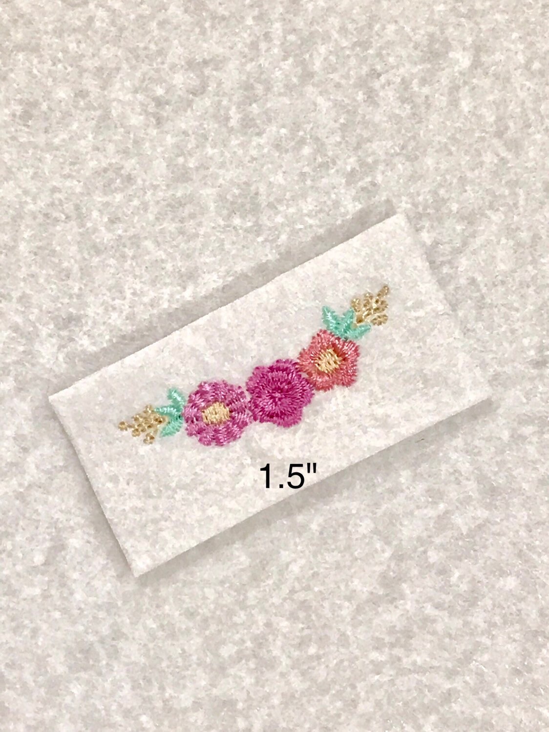Mini Flower Embroidery Design Mini Embroidery Designs Flower | Etsy