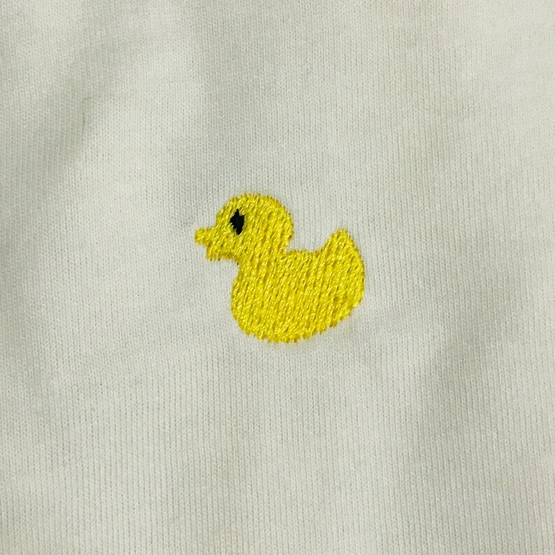 Mini Rubber Duck Embroidery Design, Small Rubber Duck Machine ...