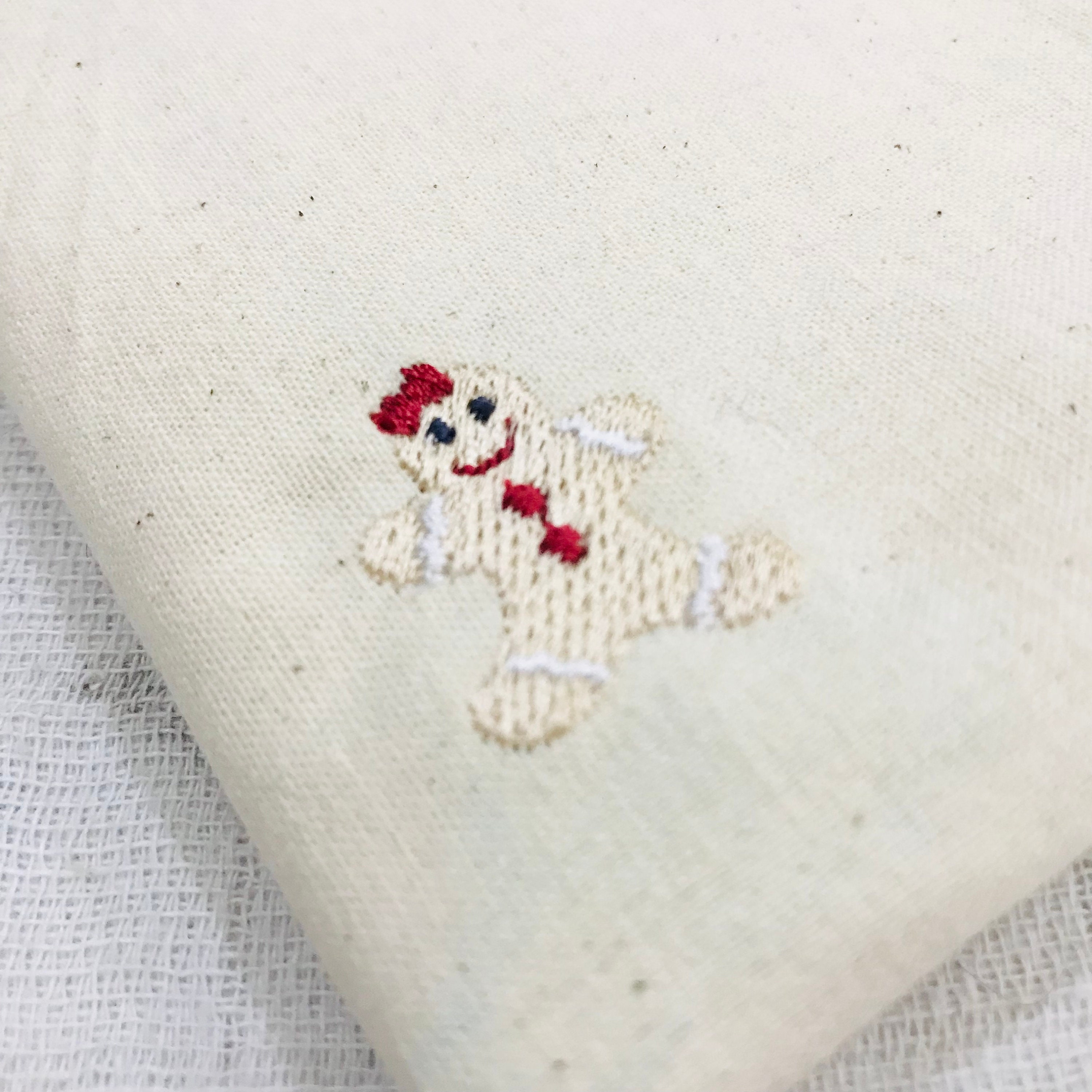 Mini Gingerbread Embroidery Design, Mini Christmas Embroidery Designs ...