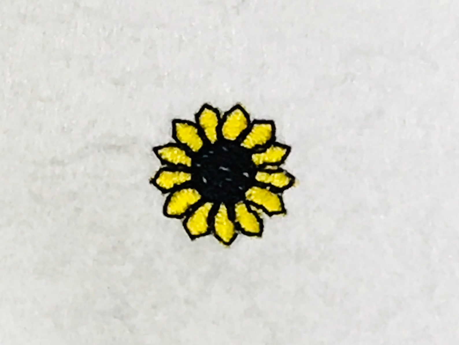 2 Designs, Mini Sunflower Embroidery Design, Small Sunflower Machine ...