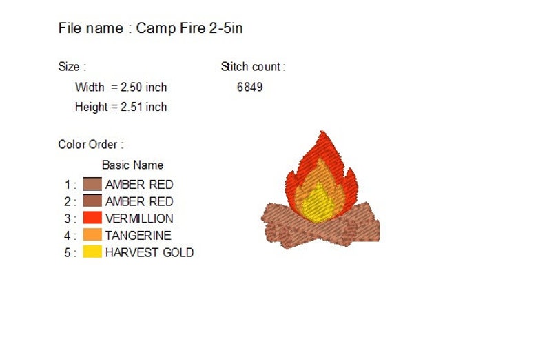 Mini Fire Embroidery Designs Small Fire Machine Embroidery - Etsy