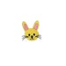 Mini Rabbit Embroidery Design, Small Rabbit Face Machine Embroidery ...