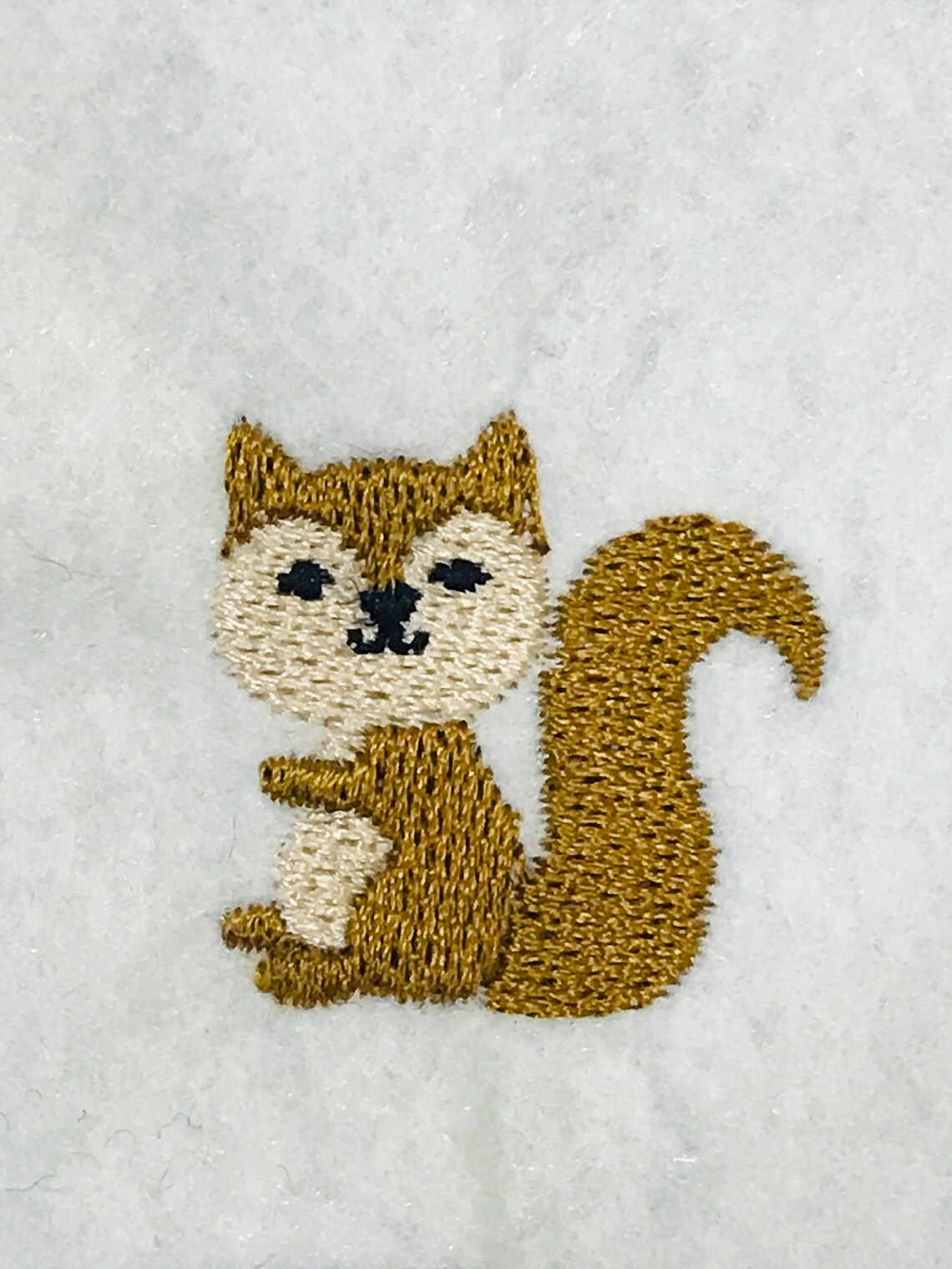 Mini Squirrel Embroidery Design, Small Squirrel Machine Embroidery ...