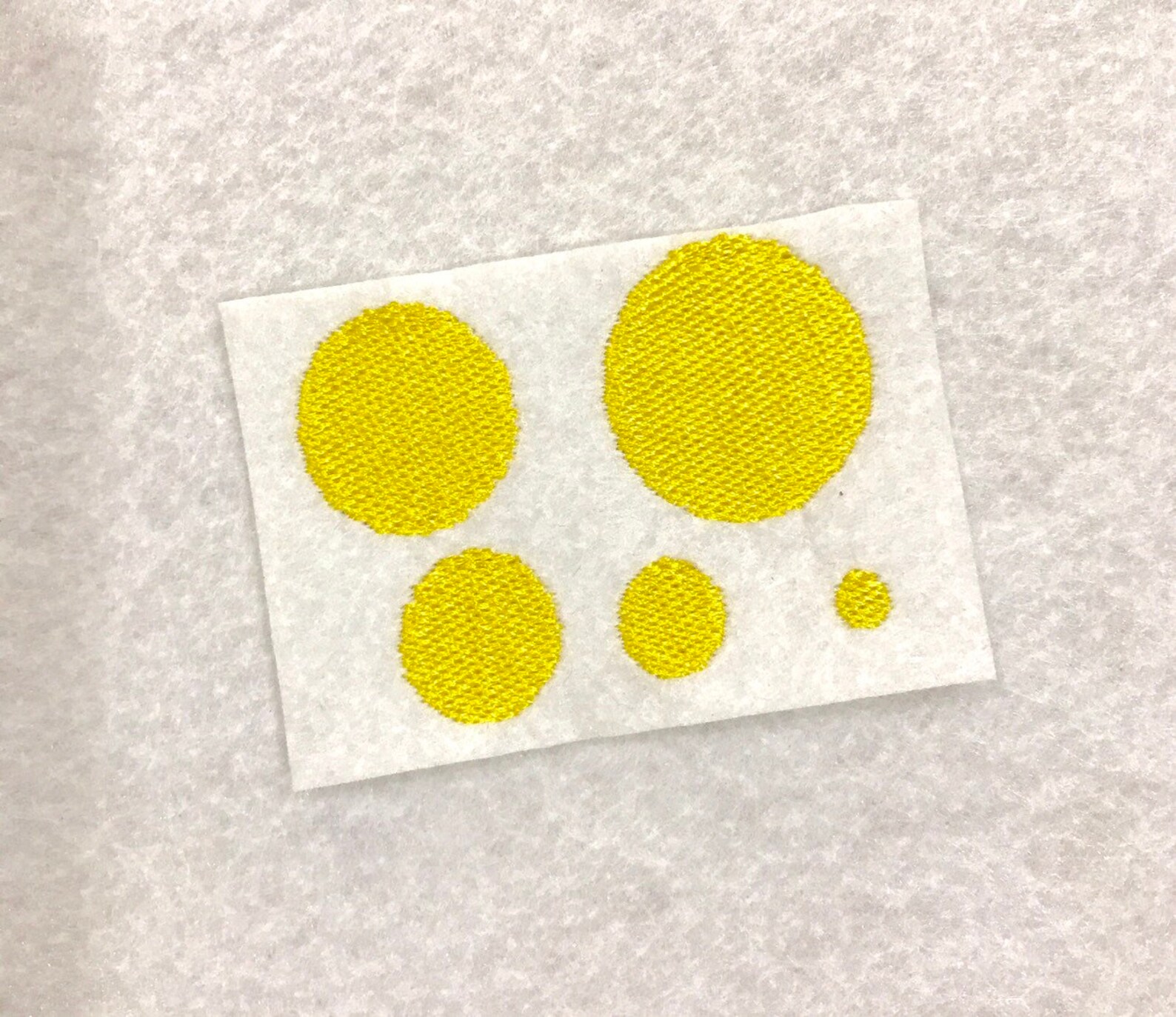 Mini Round Shape Embroidery Design Small Round Shape Machine - Etsy