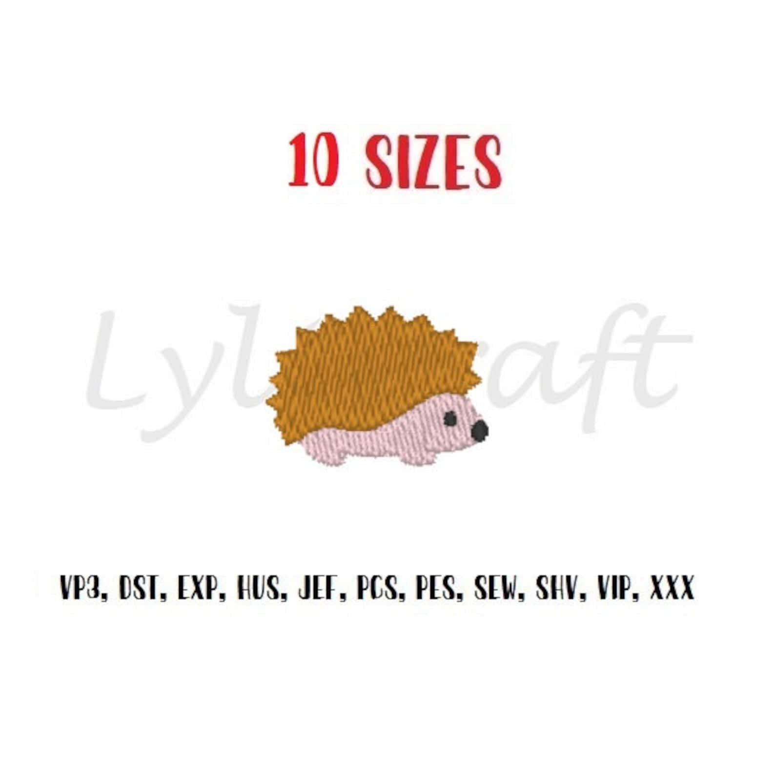 Mini Porcupine Embroidery Design, Small Porcupine Machine Embroidery ...