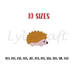 Mini Porcupine Embroidery Design, Small Porcupine Machine Embroidery ...