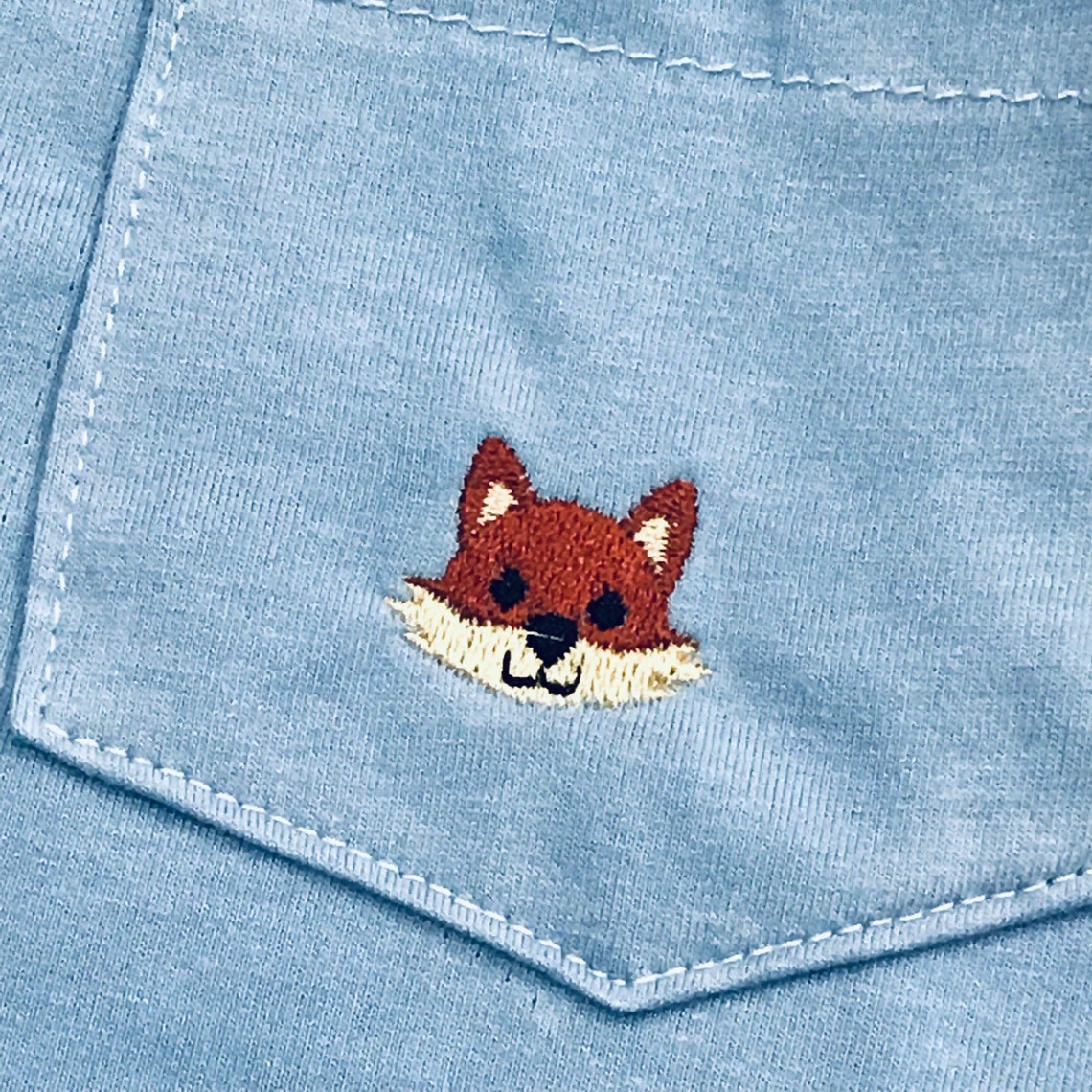 Mini Fox Embroidery Design, Small Fox Machine Embroidery Designs, Face ...