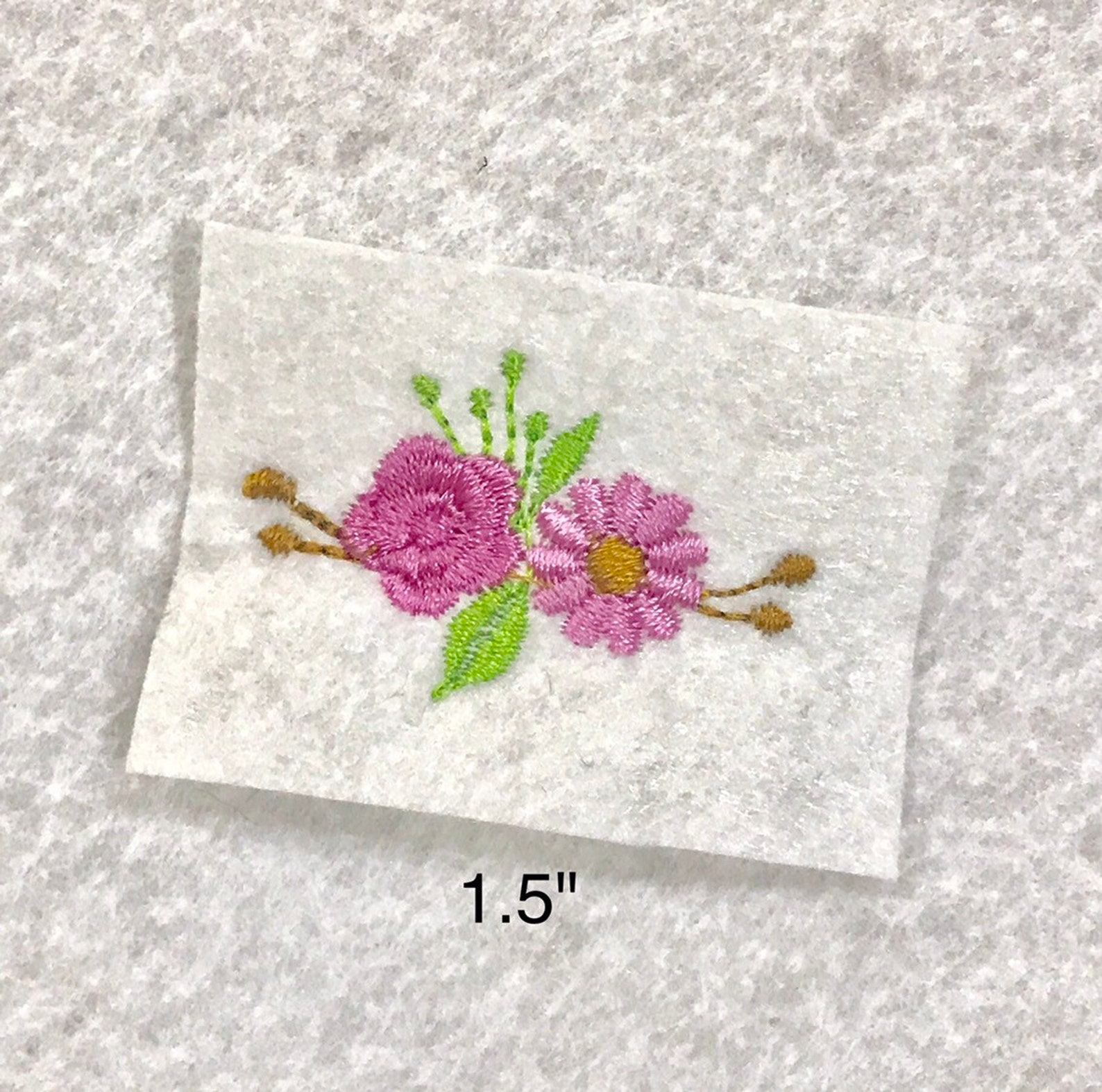 Mini Flower Border Machine Embroidery Designs Instant - Etsy