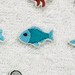 Mini Fish Embroidery Design Small Fish Machine Embroidery - Etsy