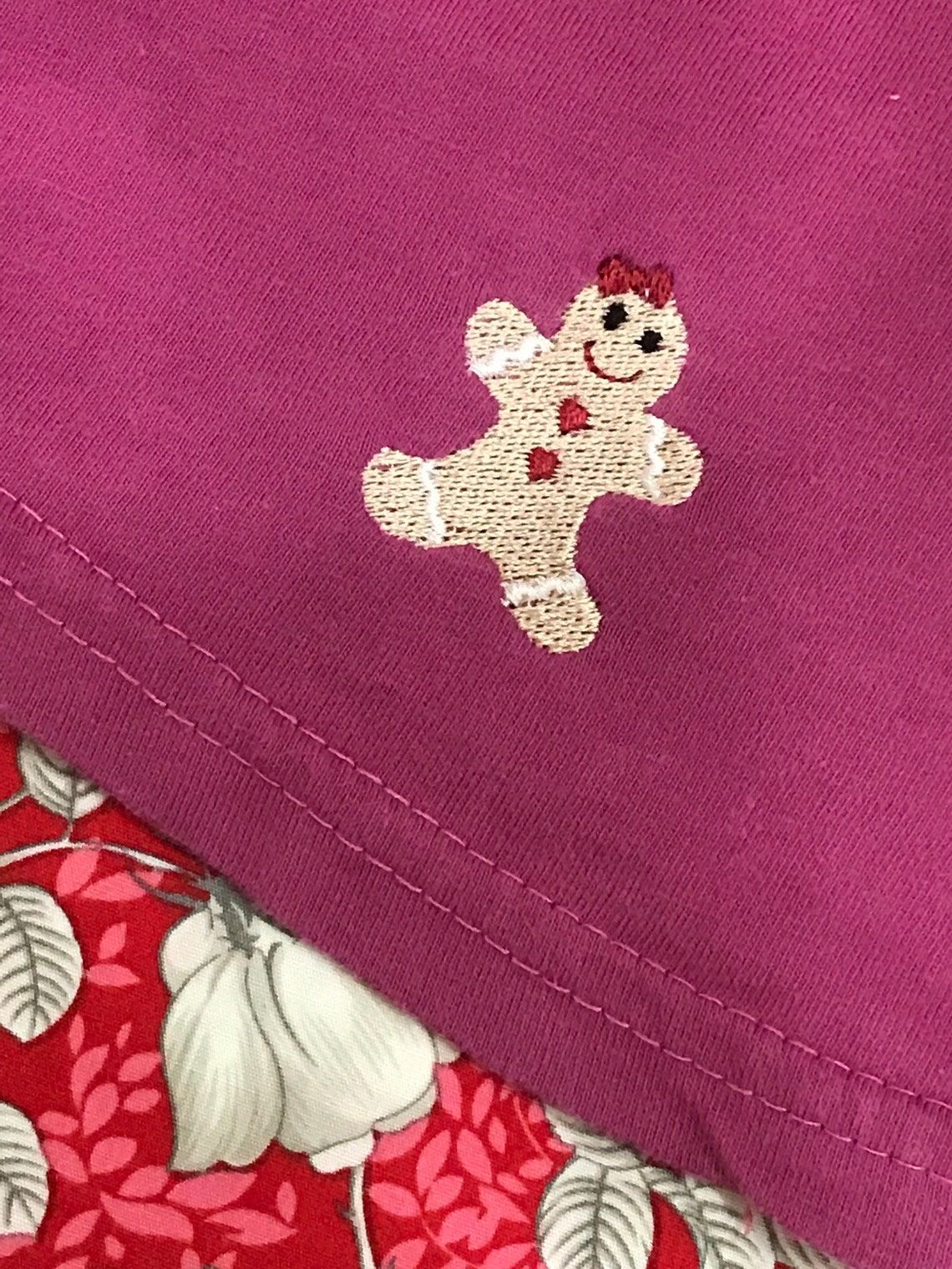 Mini Gingerbread Embroidery Design Mini Christmas Embroidery | Etsy