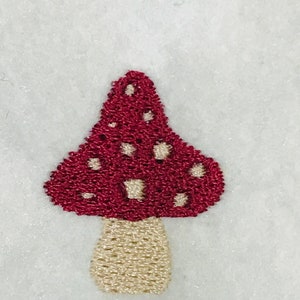 Mini Mushroom Embroidery Design, Small Mushroom Machine Embroidery ...