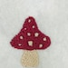 Mini Mushroom Embroidery Design, Small Mushroom Machine Embroidery ...