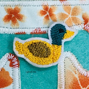 Mini Duck Embroidery Design, Small Duck Machine Embroidery Design ...