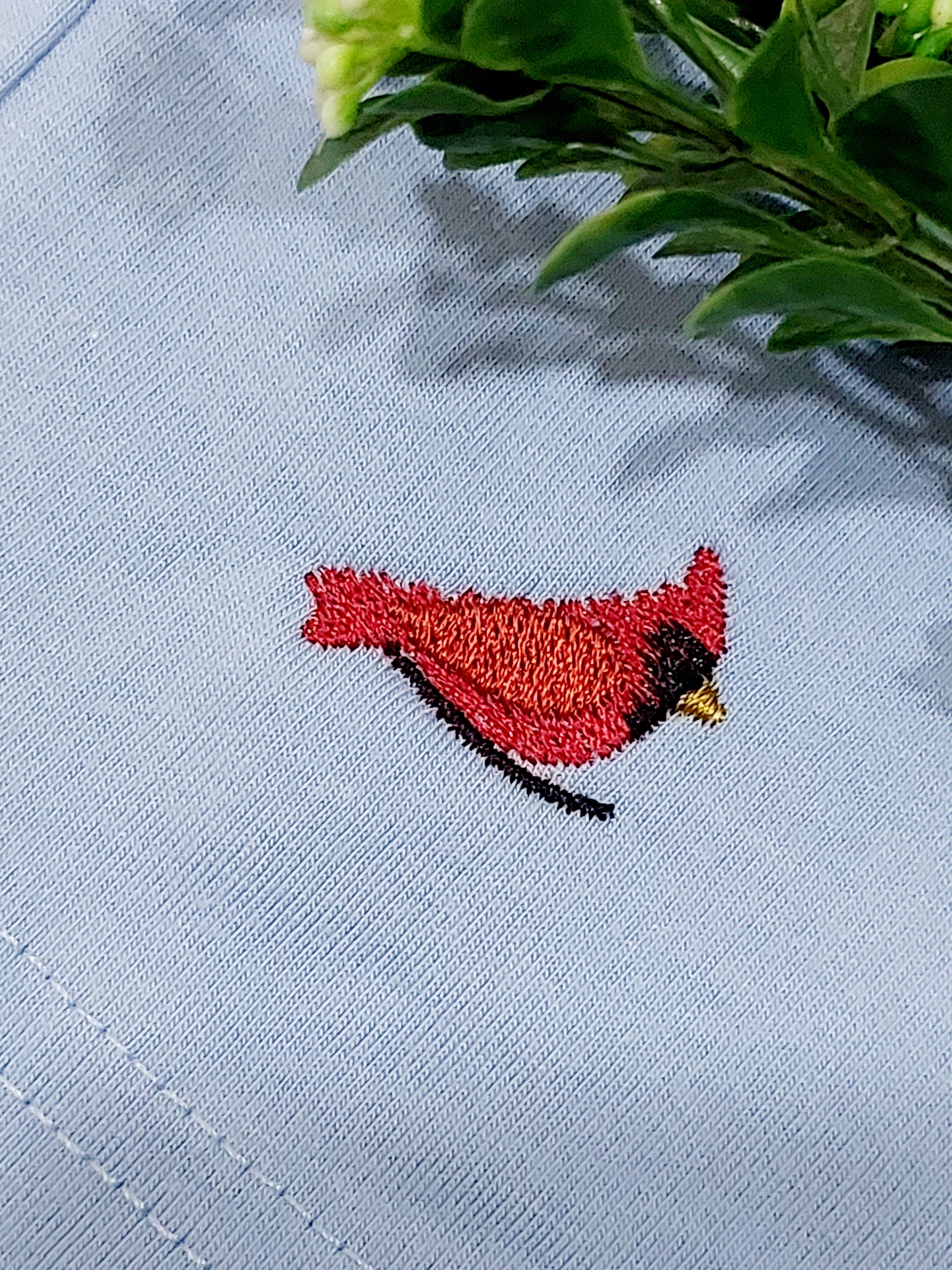 Mini Bird Embroidery Design, Mini Cardinal Bird Machine Embroidery ...