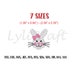Mini Bunny Embroidery Design, Small Bunny Machine Embroidery Design ...