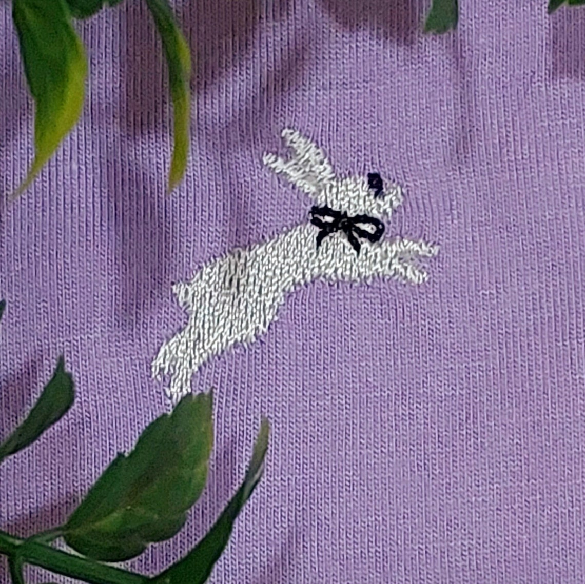 Mini Rabbit Embroidery Design Small Rabbit Machine Embroidery - Etsy