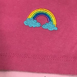 Mini Rainbow Embroidery Design, Small Rainbow Machine Embroidery ...