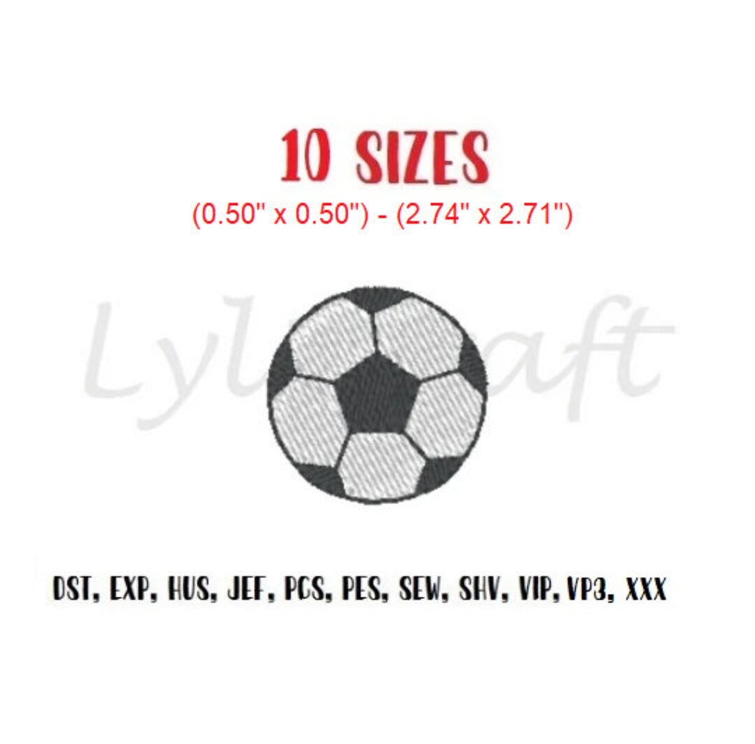 Mini Soccer Ball Embroidery Design, Small Soccer Ball Machine ...