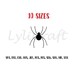 Mini Spider Embroidery Design, Small Spider Machine Embroidery Design ...