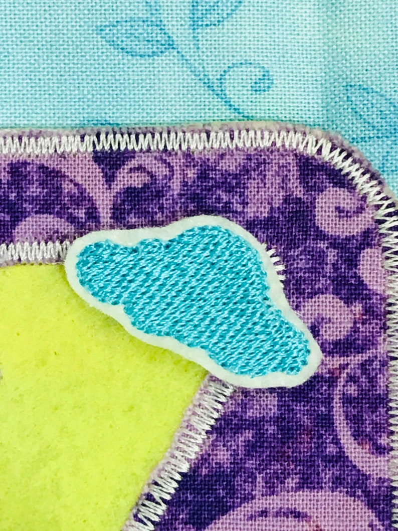 Mini Cloud Embroidery Design Small Cloud Machine Embroidery - Etsy