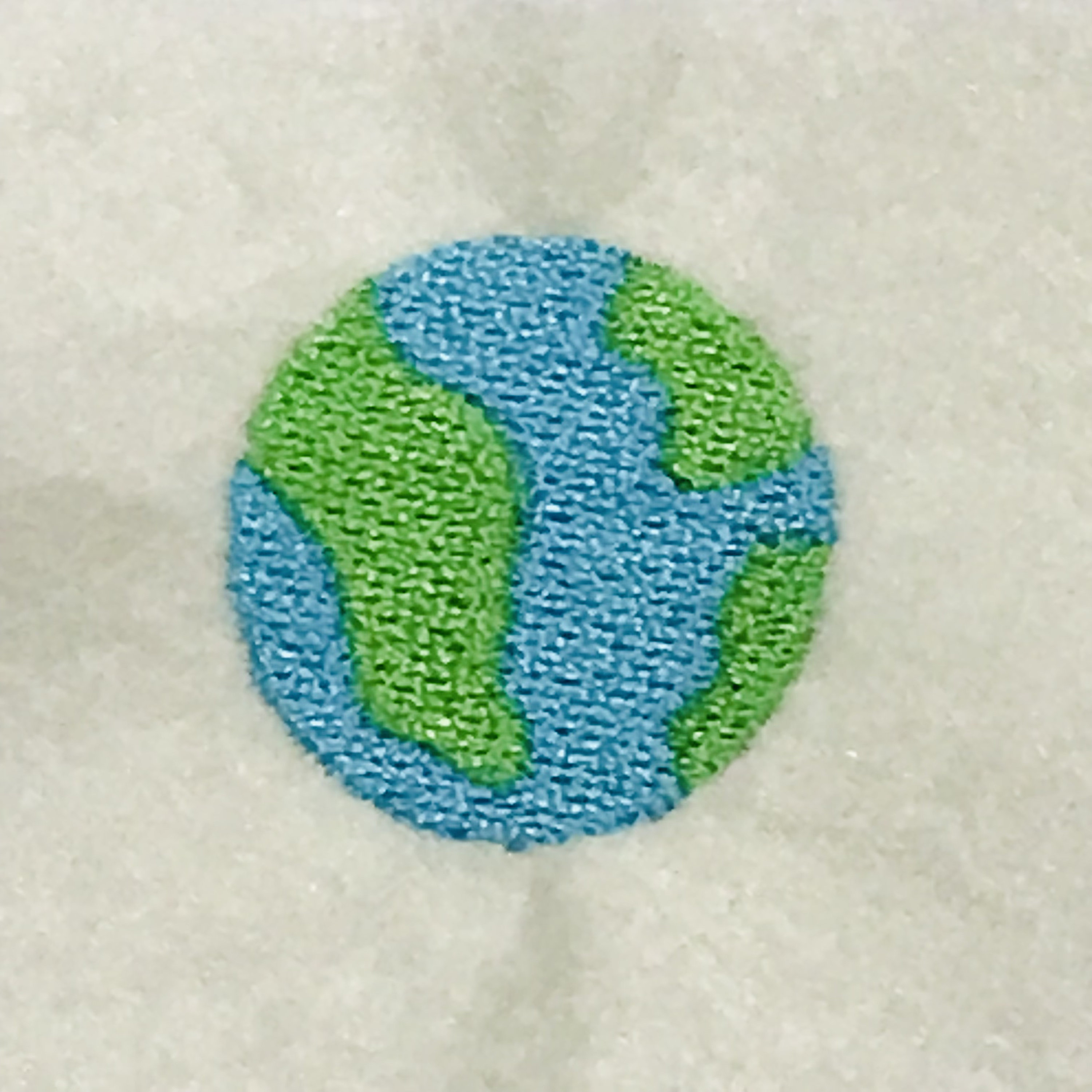 Mini Earth Embroidery Design Earth Machine Embroidery | Etsy
