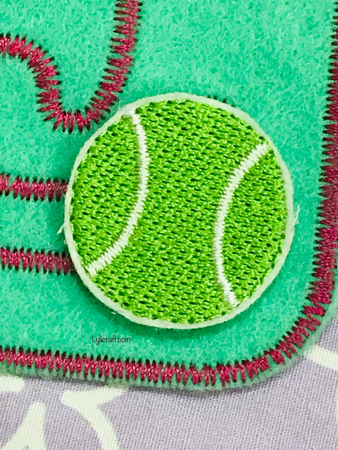 Mini Tennis Ball Embroidery Design, Small Tennis Ball Machine ...