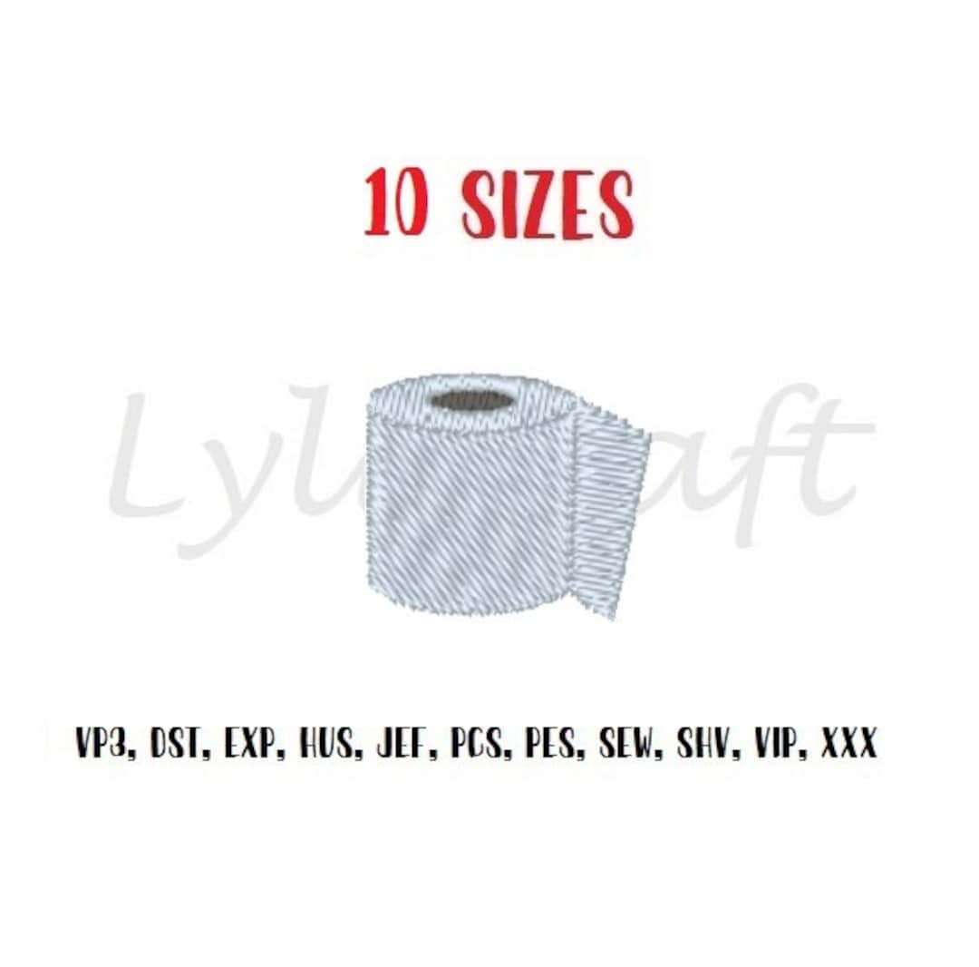 Mini Toilet Paper Embroidery Design, Small Toilet Paper Machine ...