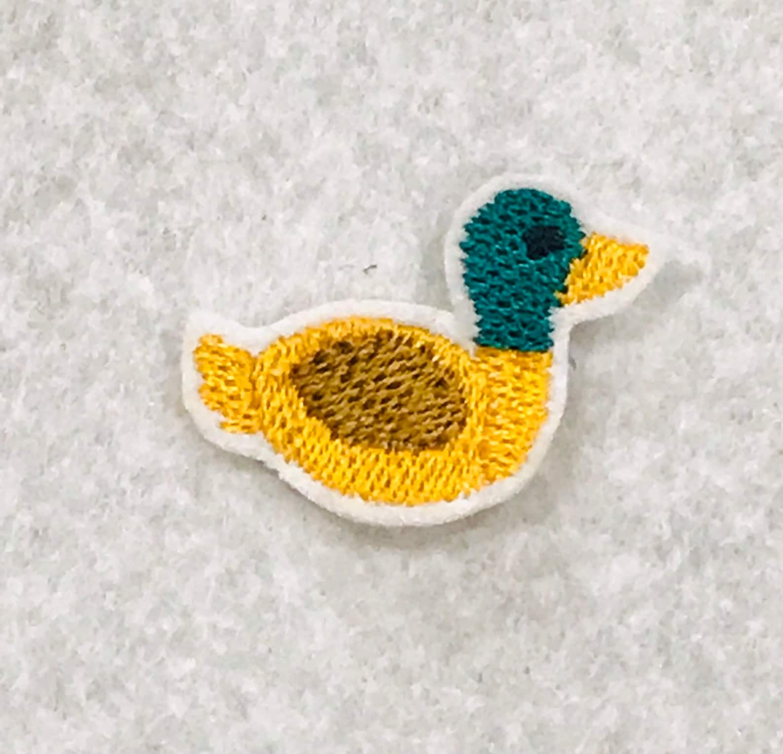 Mini Duck Embroidery Design Small Duck Machine Embroidery - Etsy