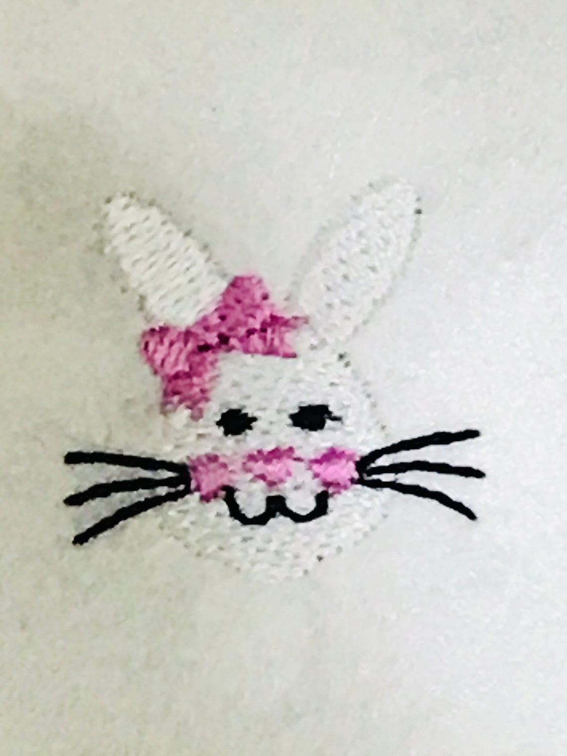 Mini Bunny Embroidery Design, Small Bunny Machine Embroidery Design ...