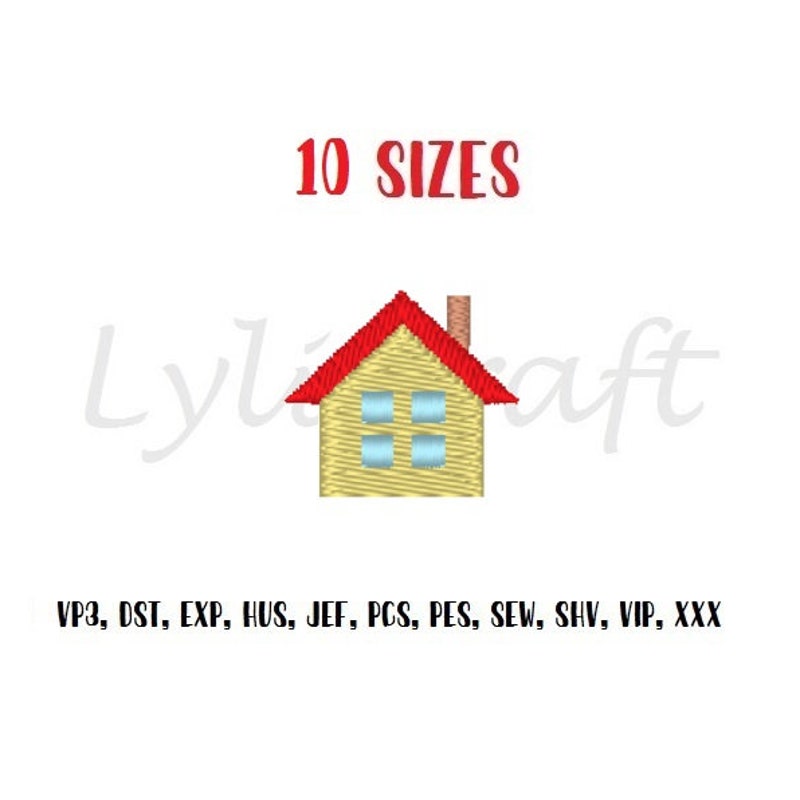 House Embroidery - Etsy