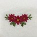 Mini Poinsettia Embroidery Design, Small Poinsettia Machine Embroidery ...
