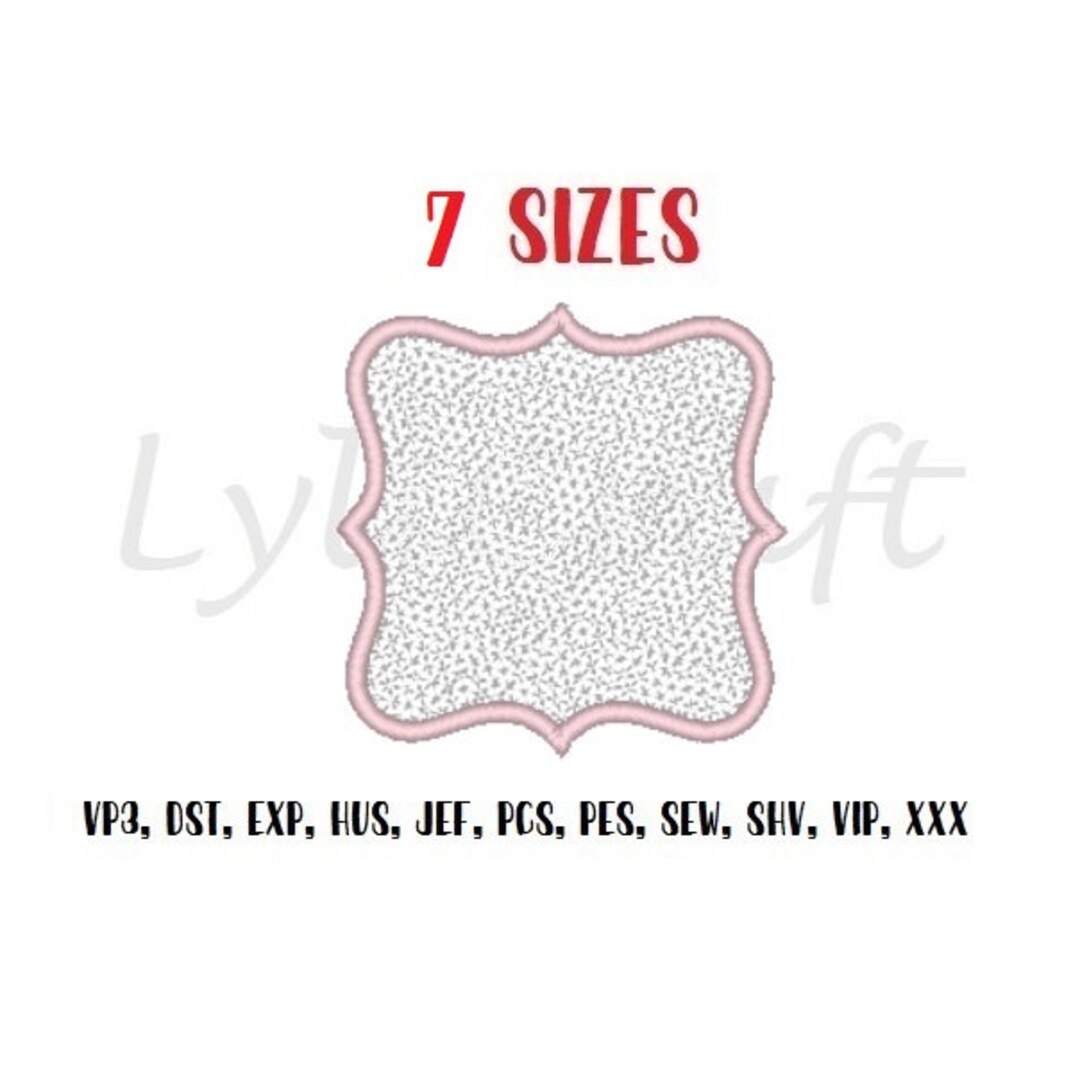 Knockdown Frame Embroidery Design Embossed Frame Machine - Etsy