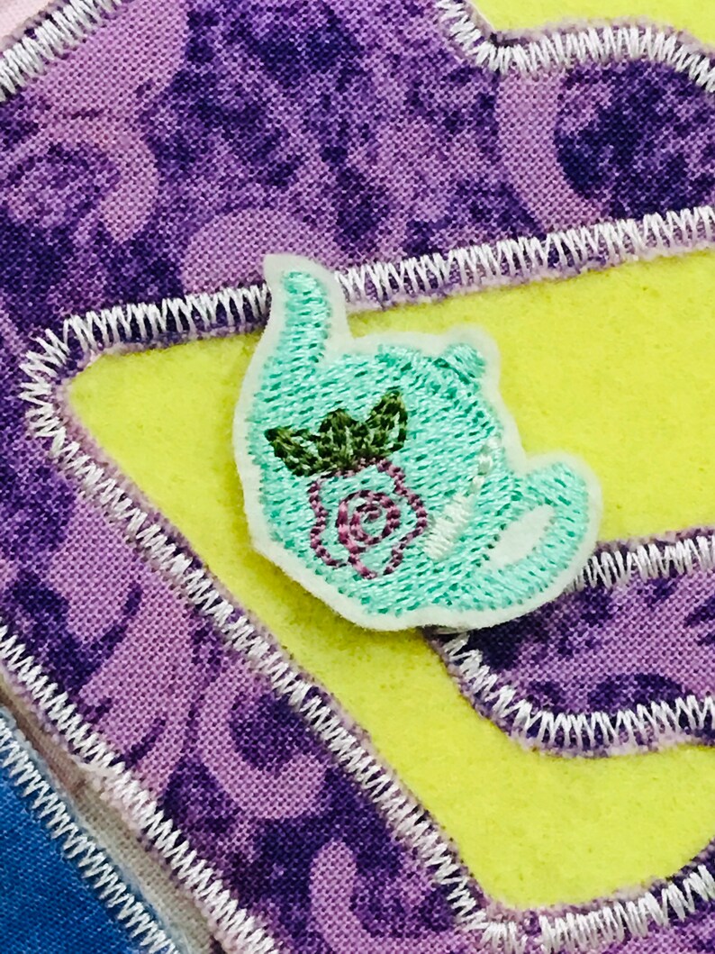 Mini Teapot Embroidery Design, Small Teapot Machine Embroidery Designs ...