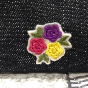 Mini Rose Embroidery Design, Small Rose Machine Embroidery Design, Mini ...