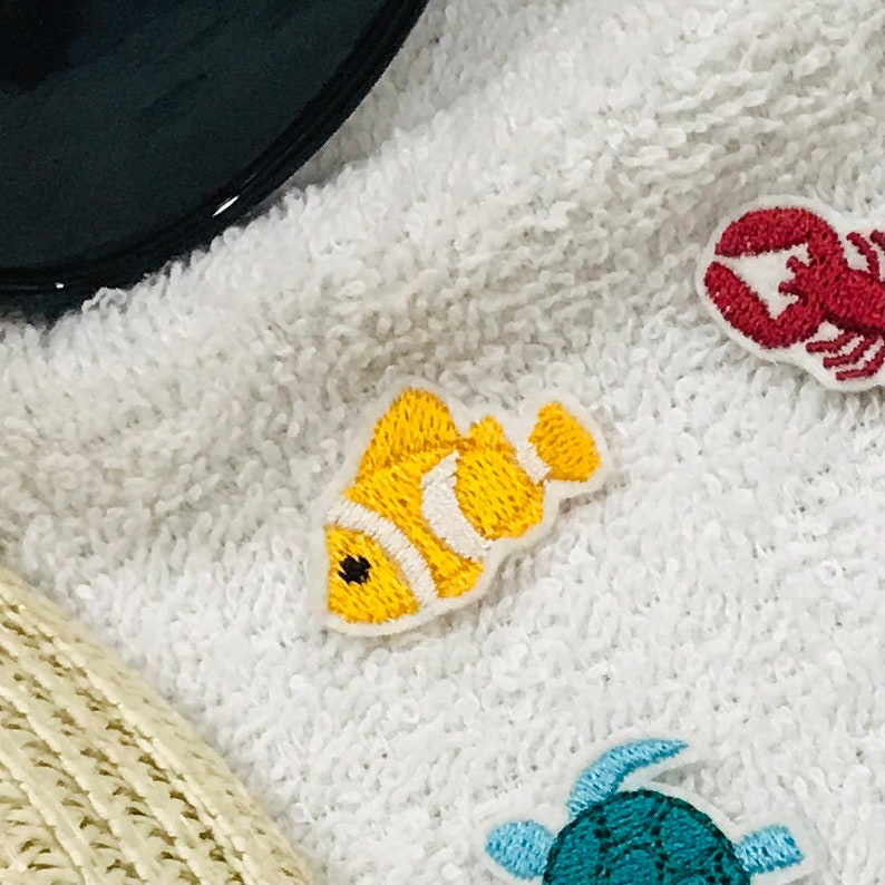 Mini Fish Embroidery Design Small Fish Embroidery Designs - Etsy