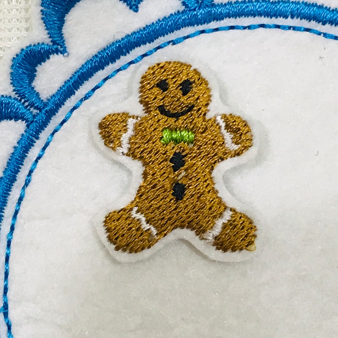 Mini Gingerbread Embroidery Design Mini Christmas Embroidery - Etsy